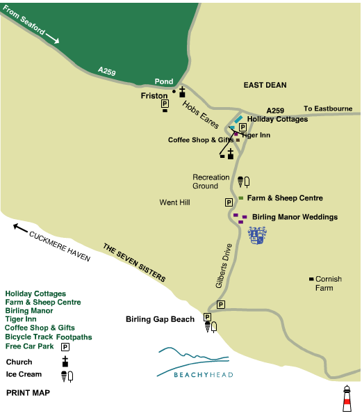 The re-branding of Beachy Head - In through the outfield